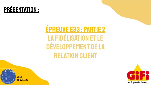 Epreuve E33 PRT2 | Genially