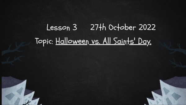 4 Szcz_Halloween vs. All Saints' Day.