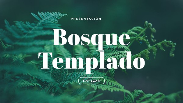 BOSQUE TEMPLADO | Genially
