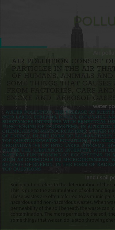 pollution