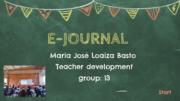 E-journal | Genially