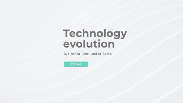 Technology evolution | Genially