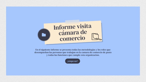 INFORME NOTAS | Genially