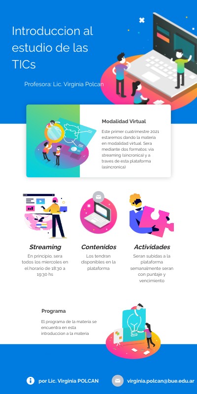 INTRODUCCION AL ESTUDIO DE LAS TICS | Genially