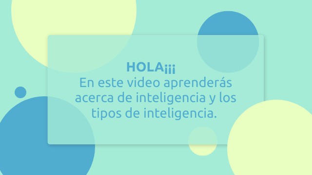 VIDEO-PRESENTACIÓN CÍRCULOS