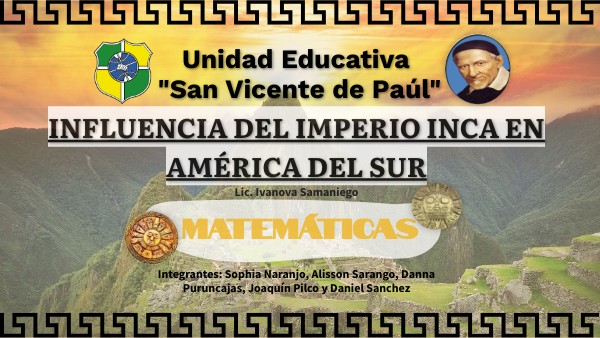 El imperio inca (Matematica)