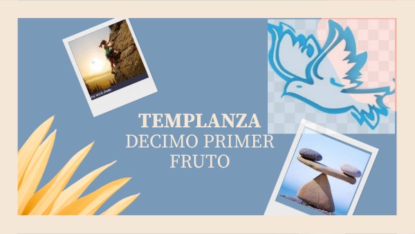 TEMPLANZA DECIMO PRIMER FRUTO