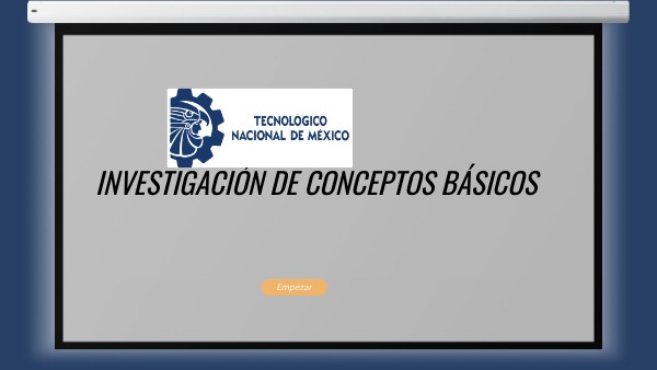 Investigación de conceptos básicos