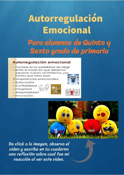 AUTORREGULACIÓN DE EMOCIONES 5° Y 6° PRIMARIA | Genially
