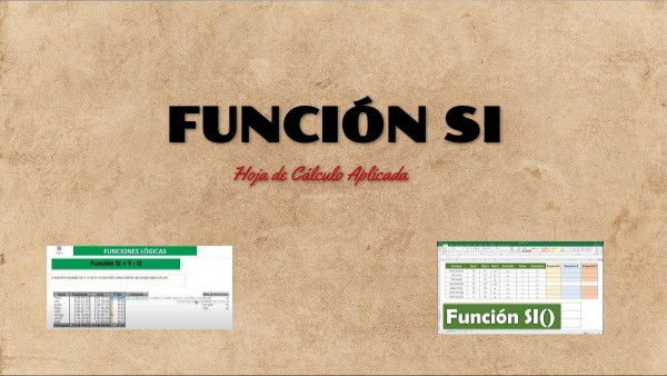 Función SI | Genially