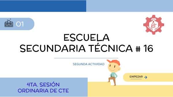 4ta Sesión de CTE (2da actividad) | Genially