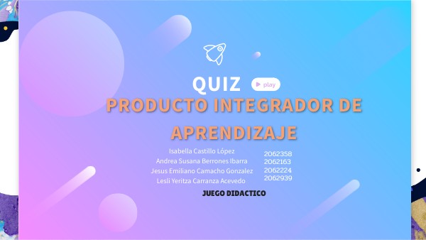 QUIZ ELEGANTE