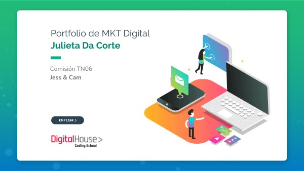 Julieta Da Corte - Portfolio MKT Digital DH