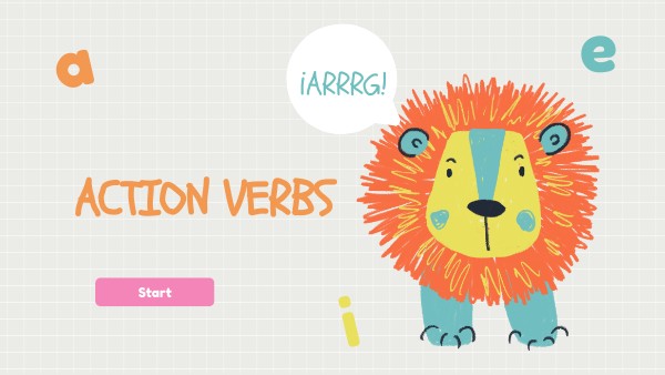 action verbs | Genially