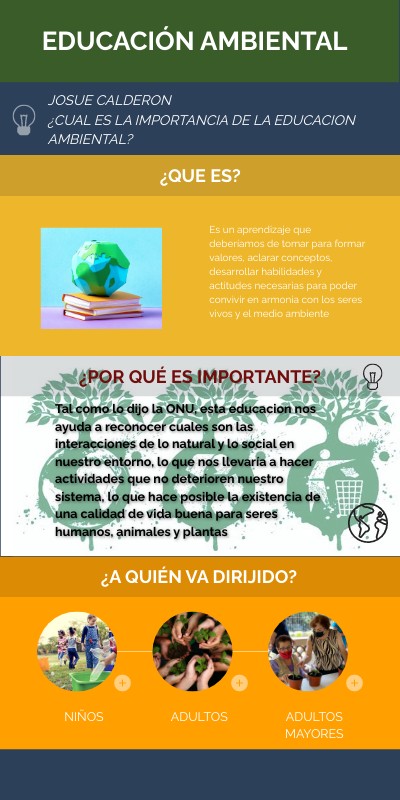 EDUCACIÓN AMBIENTAL | Genially