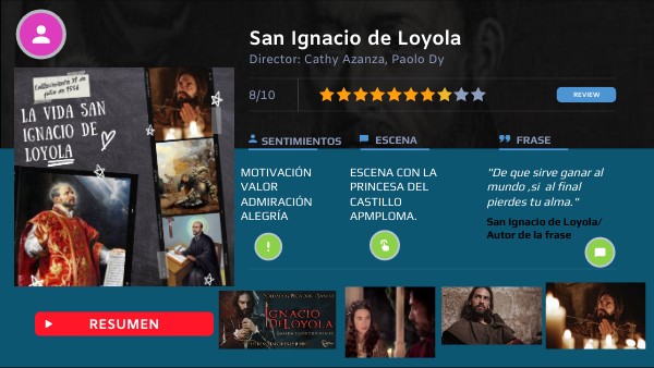 RESEÑA DE SAN IGNACIO DE LOYOLA (PELICULA) | Genially