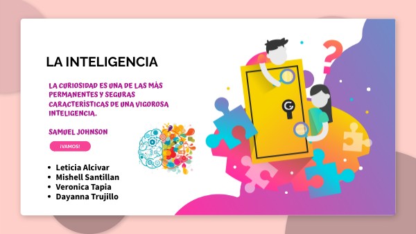 INTELIGENCIA | Genially