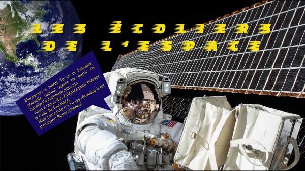 Image interactive espace