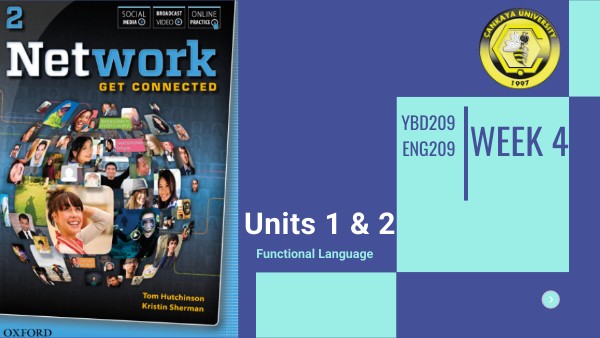 YBD 209 Functional Language Units 1&2 Workbook | Genially