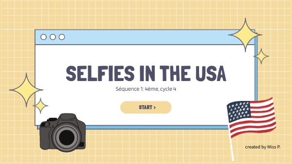 SELFIES IN THE USA