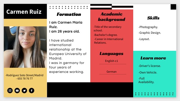 curriculum | Genially