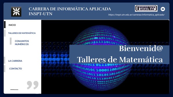 GC Conjuntos numéricos _ talleres_mat_2022 | Genially