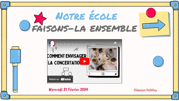 notre école faisons-la ensemble