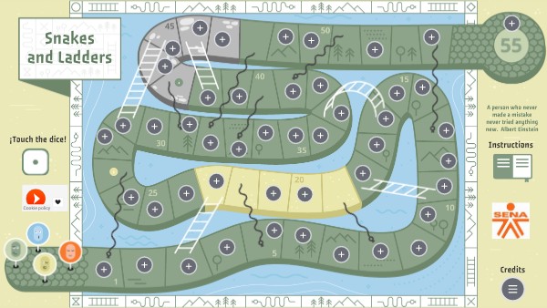 Snakes and ladders | Genially