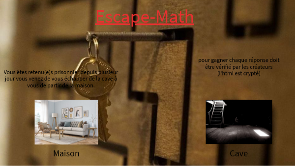 ESCAPE-MATH | Genially