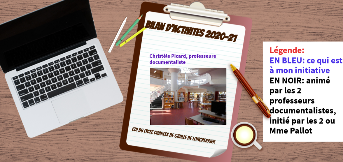 Bilan CDI 2020-2021 | Genially