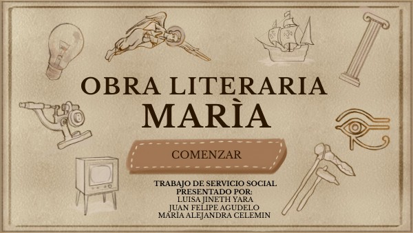 OBRA LITERARIA MARIA | Genially