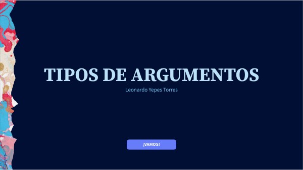 TIPOS DE ARGUMENTOS | Genially
