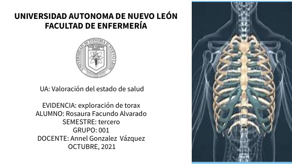 exploración del tórax