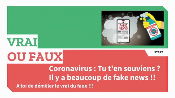 VRAI ou FAUX