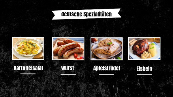deutsche Spezialitäten | Genially