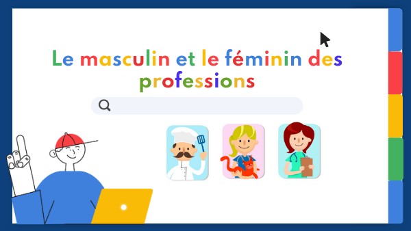 le masculin et le féminin des professions | Genially
