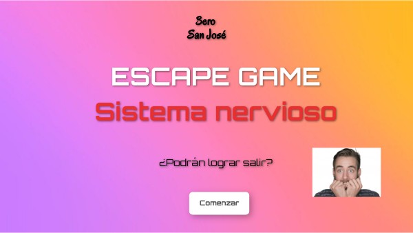 Escape game - sistema nervioso