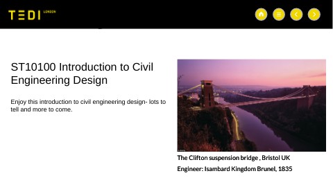 ST10100 Civil Engineering Design Principles A