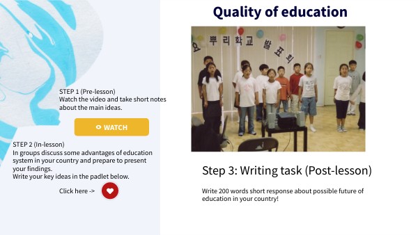 Quality of education - Sample Genial.ly