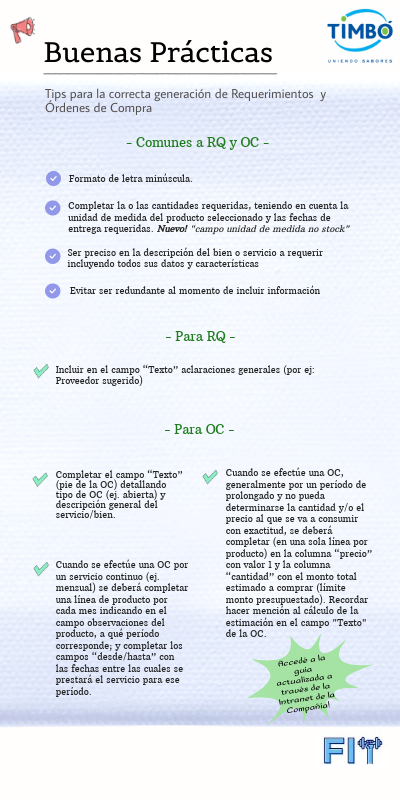 Tips RQ y OC | Genially