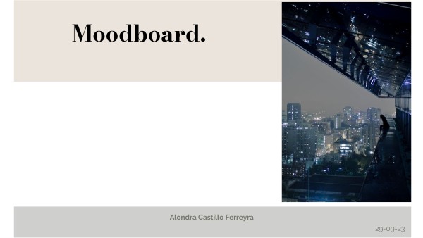 PROYECTO moodboard | Genially