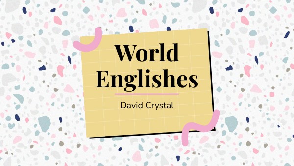 WORLD ENGLISHES