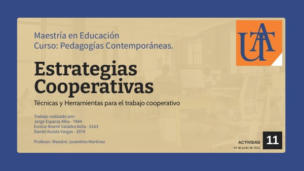ESTRATEGIAS COOPERATIVAS | Genially