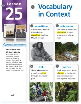 Journeys - Lesson 25