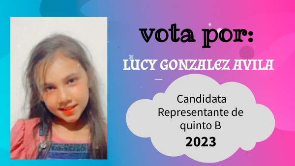 PRESENTACIÓN representante 5b lucy