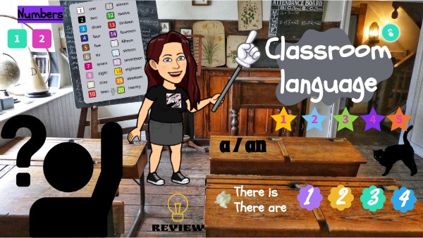 Classroom language | Genially
