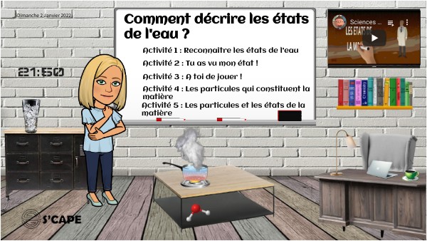 Comment décrire les états de la matière | Genially