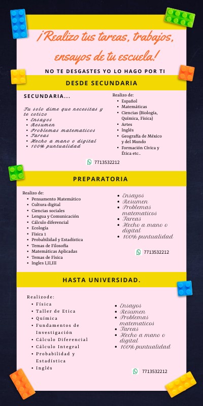 INFO Tareas | Genially