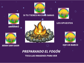PREPARANDO EL FOGON