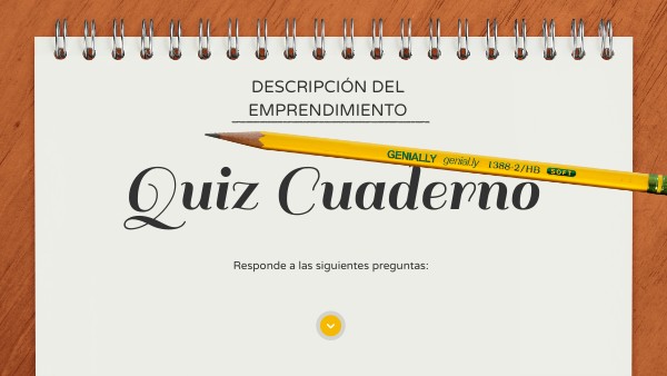 QUIZ LIBRETA | Genially